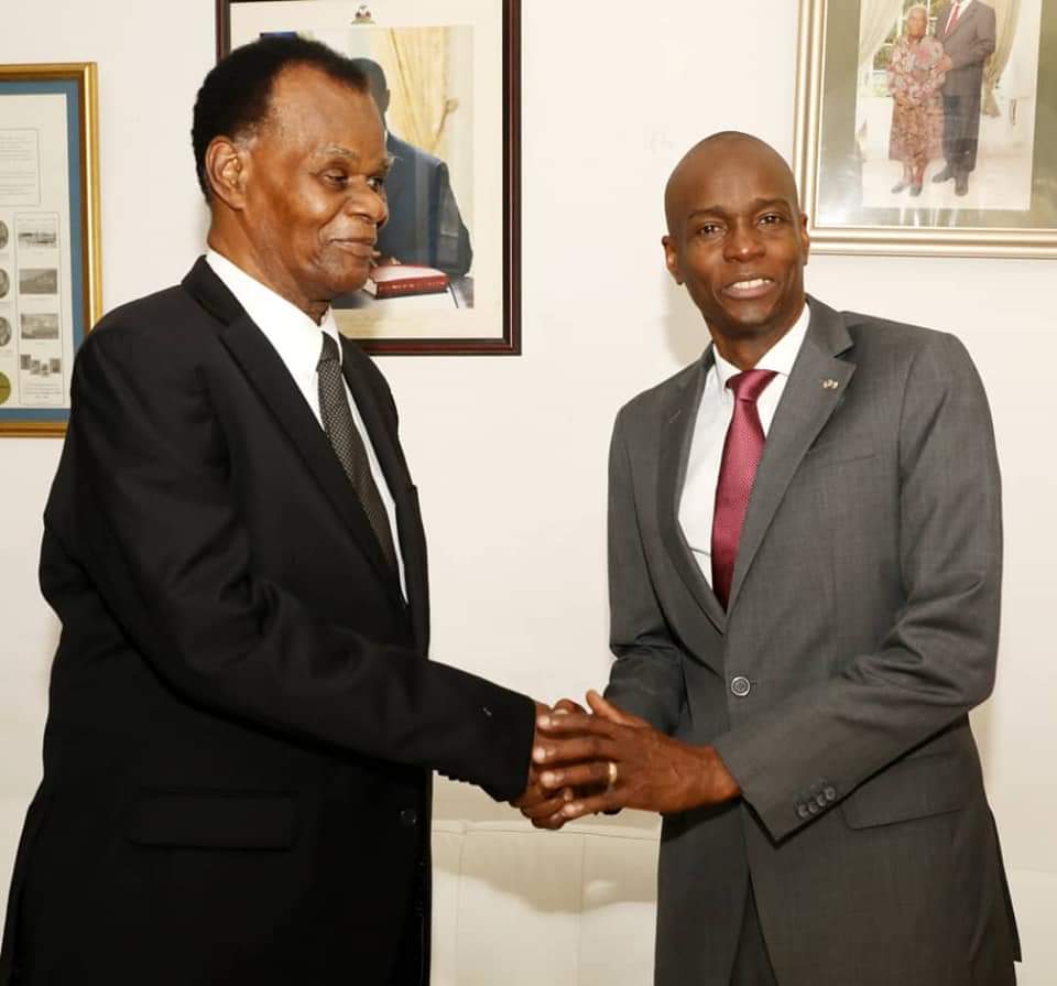Haiti/Crise:- Jovenel Moise chez Boniface Alexandre | Gazette Haiti
