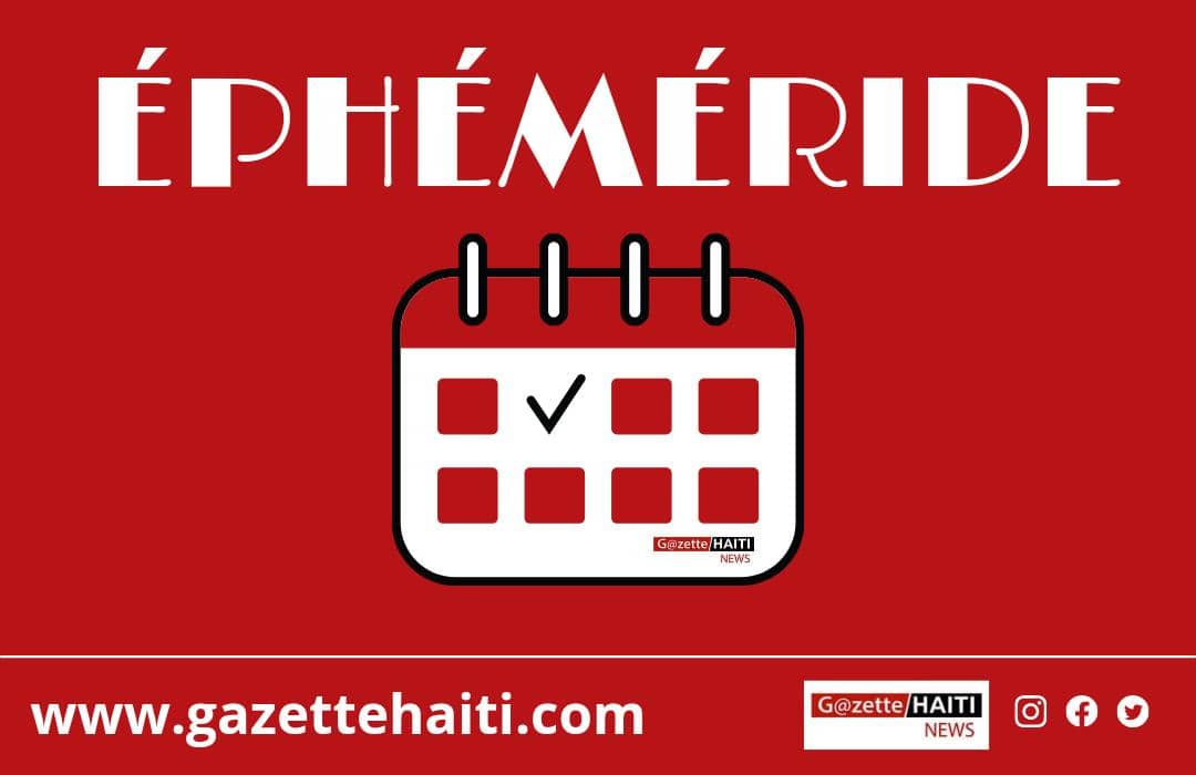 Un jour, une date dans l'histoire : 24 novembre | Gazette Haiti
