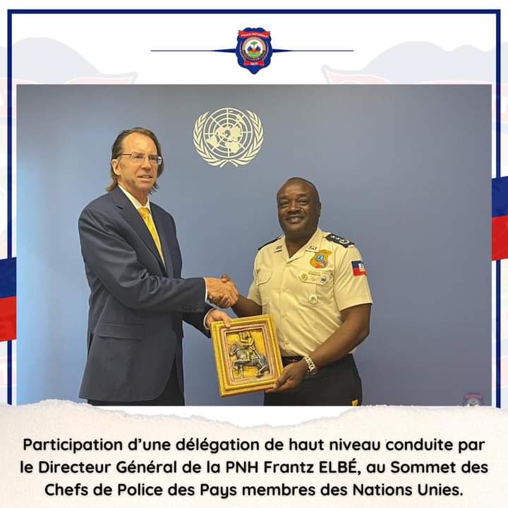 Frantz Elbé au sommet des chefs de police des pays membres de l’ONU ...