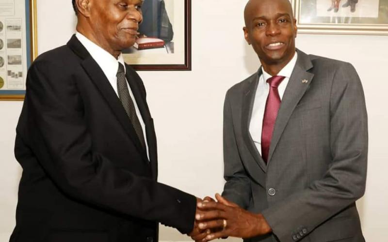 Haiti/Crise:- Jovenel Moise chez Boniface Alexandre | Gazette Haiti